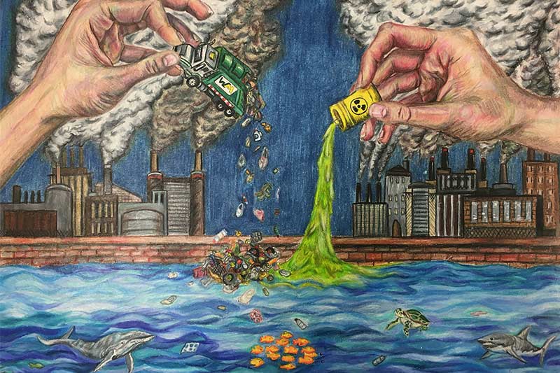Waste Management? by Isabella Brown - Art - jGirls+ Magazine